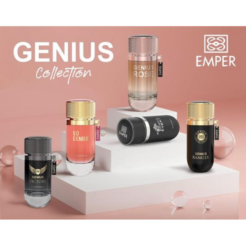 Jual EMPER GENIUS PERFUMES COLLECTION | Shopee Indonesia