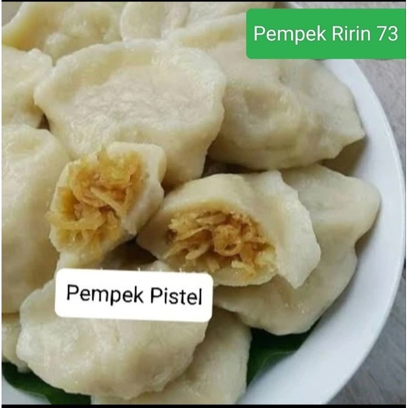 Jual Pempek Pistel 10 Pcs( isi Pepaya muda ) ikan tenggiri Asli ...