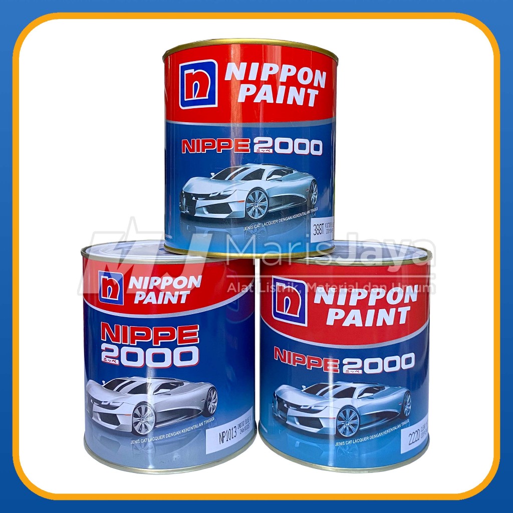 Jual Cat Duco (Cat Mobil) Nippon Paint NIPPE 2000 1Liter | Shopee Indonesia