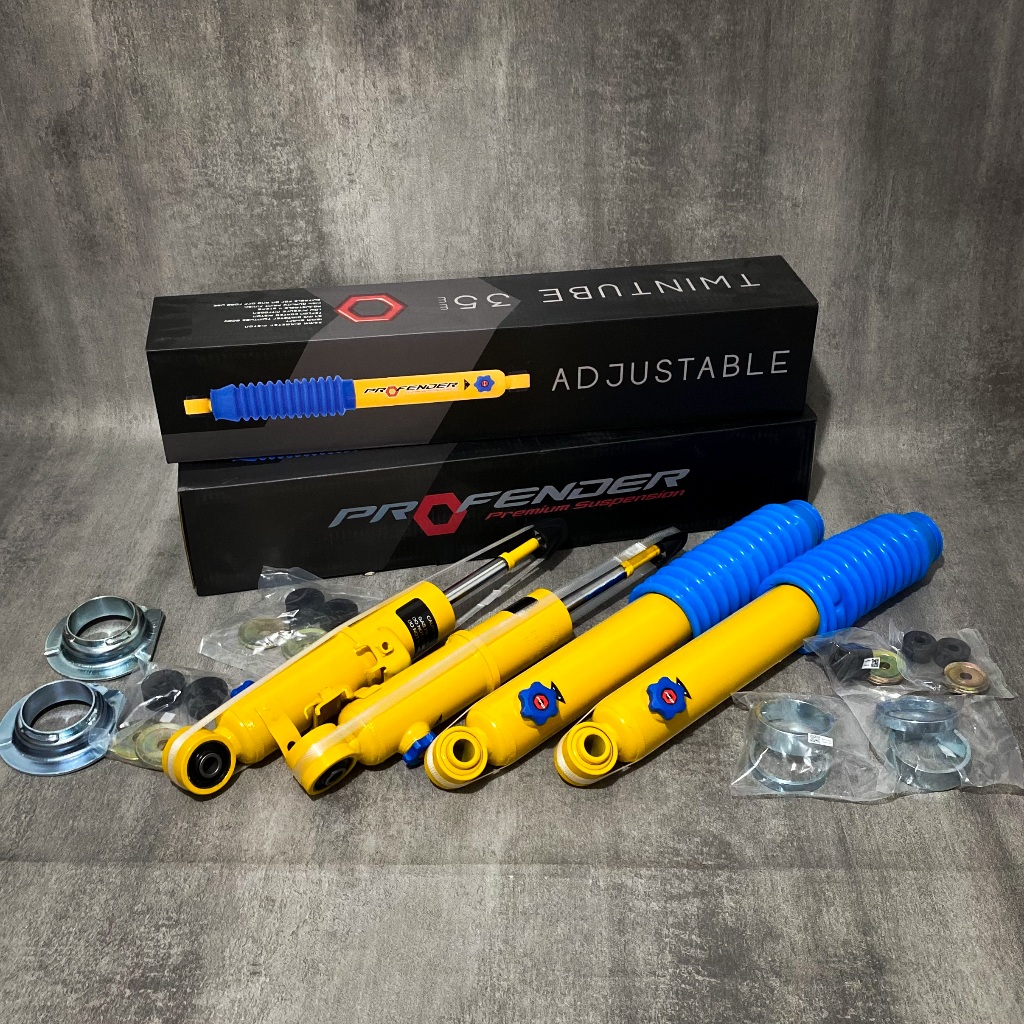 Jual Shock Breaker Profender Twintube (4 Step Adjustable) / Skok Depan ...