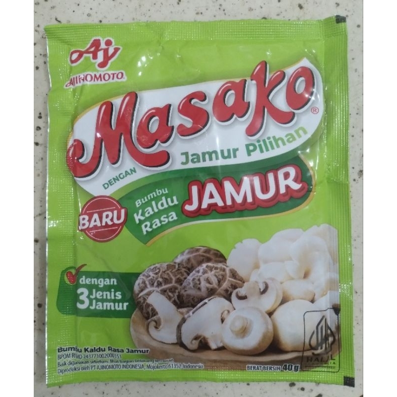 Jual Masako kaldu jamur 40gr | Shopee Indonesia