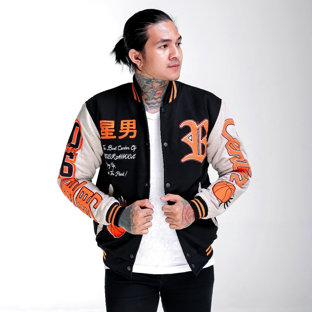 Jual Jaket varsity vintage baseball basebal pria wanita import premium ...