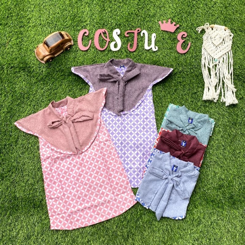 Jual BATIK COSTUME DRESS BATIK ANAK AYAO ROMPI BAHAN KATUN HALUS ADEM ...