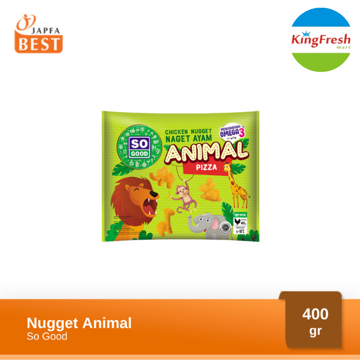 Jual So Good Nugget Animal 400 gram | Shopee Indonesia