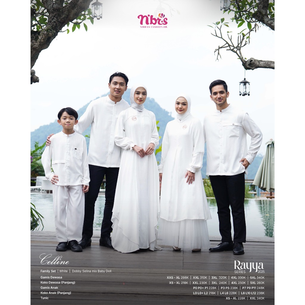 Jual SARIMBIT NIBRAS 2025 / BAJU COUPLE SERAGAM KELUARGA / SARIMBIT ...
