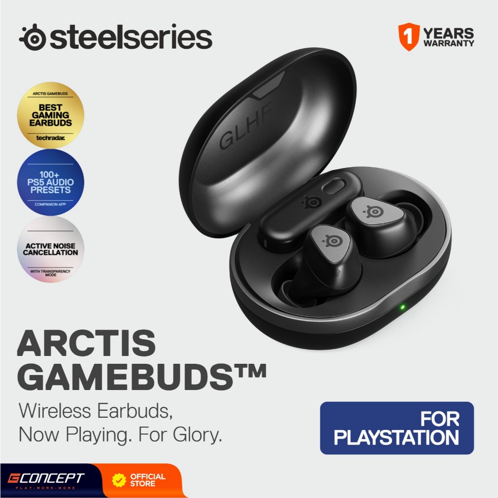 Jual Steelseries Arctis GAMEBUDS for PlayStation / PC - TWS Bluetooth ...