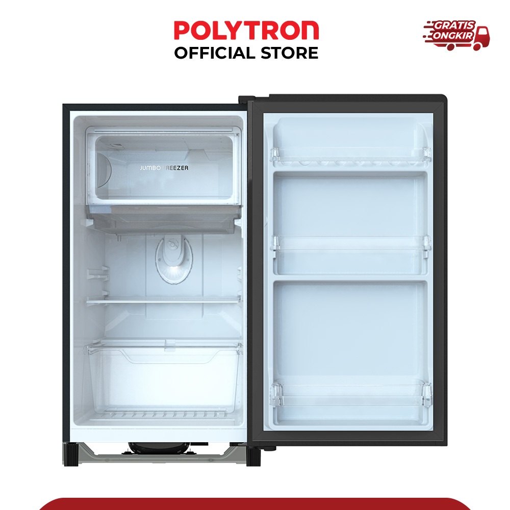 Jual Kulkas POLYTRON Beauty metal door 1 pintu 150 liter PRB 159B ...