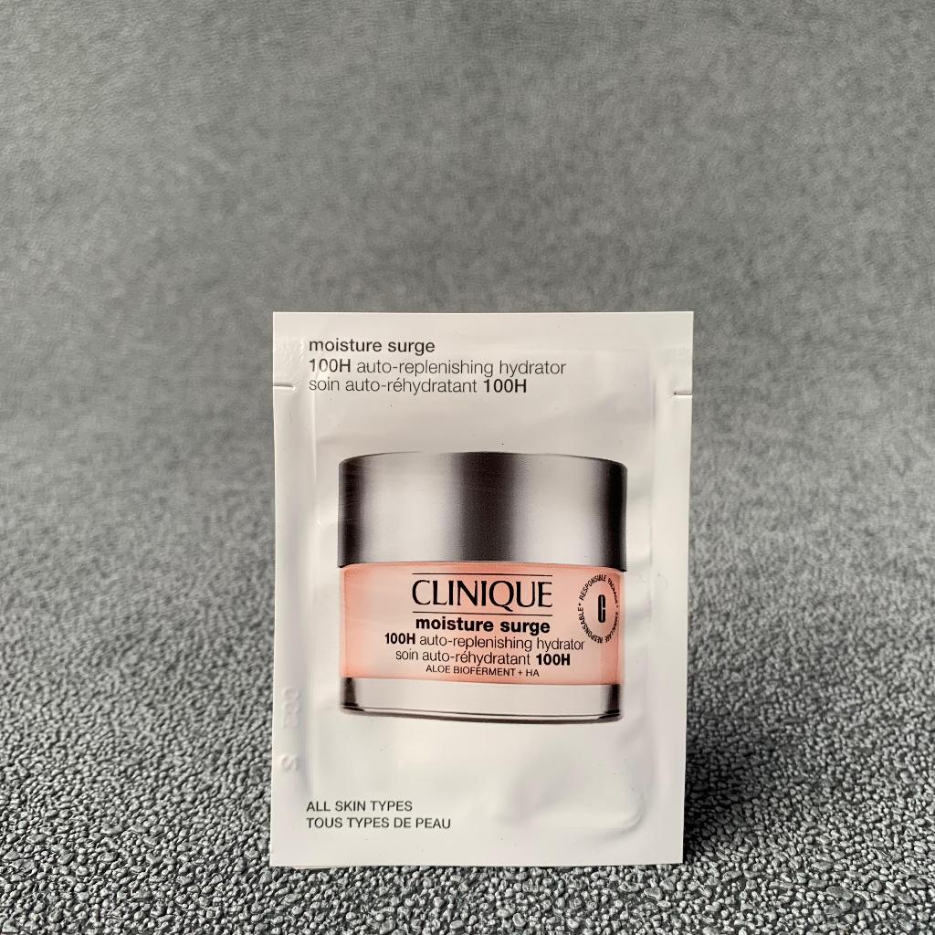 Jual Clinique Sample Card & Sachet / Clinique Moisture Surge 100H ...