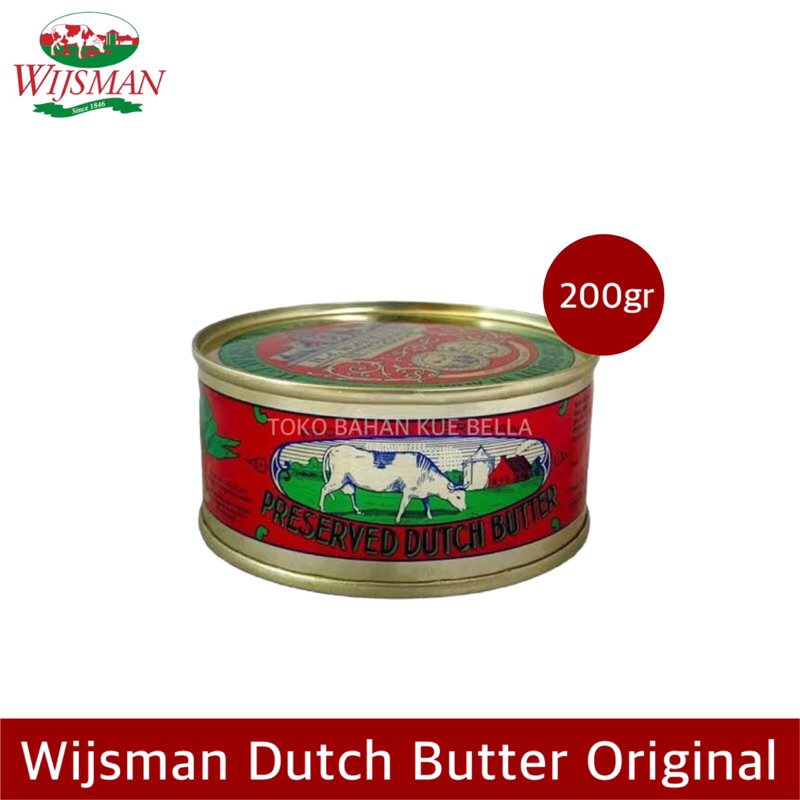 Jual WIJSMAN 200gr - Wysman Dutch Butter Mentega Wisman (100% Original ...