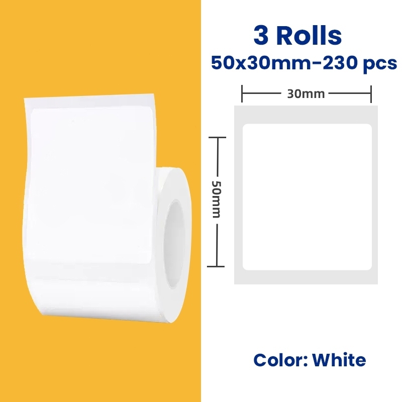 Jual Roll Label Sticker for Price Tags, Barcodes, File Folders ...