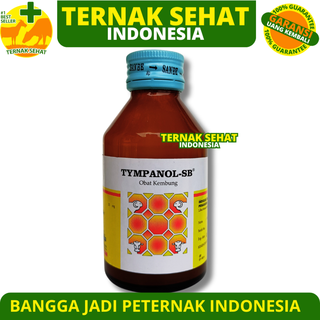 Jual TYMPANOL SB 100ml - Obat kembung (Bloat) sapi kuda kerbau kambing ...