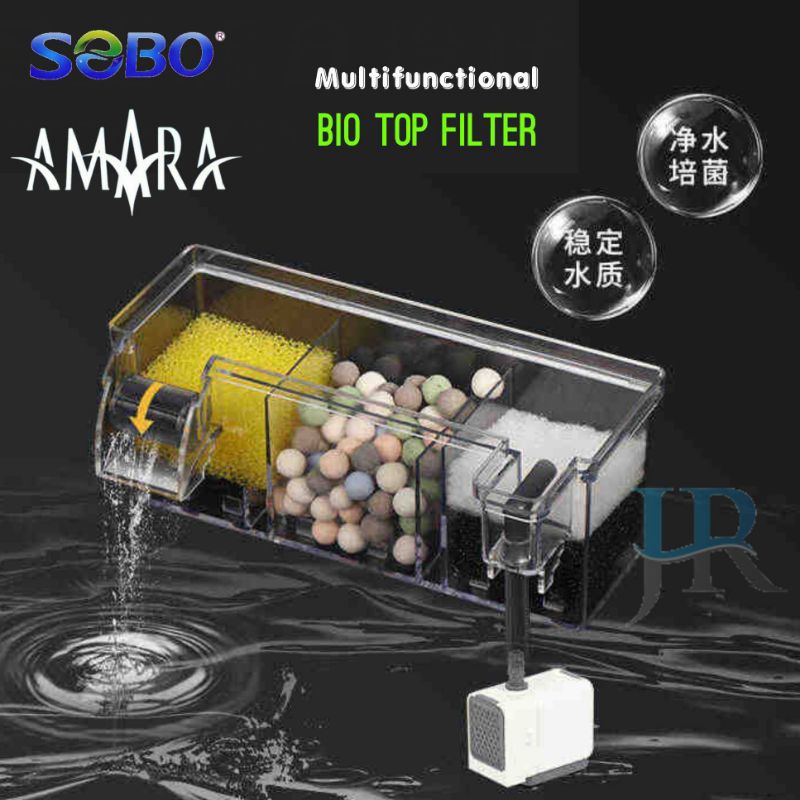 Jual Box Multifuctional Bio Top Filter aquarium Sobo Amara AQ 15H 16H 17H 18H | Shopee Indonesia