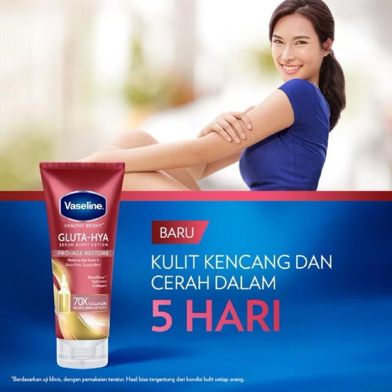 Jual VASELINE GLUTA PRO AGE RESTORE | Shopee Indonesia