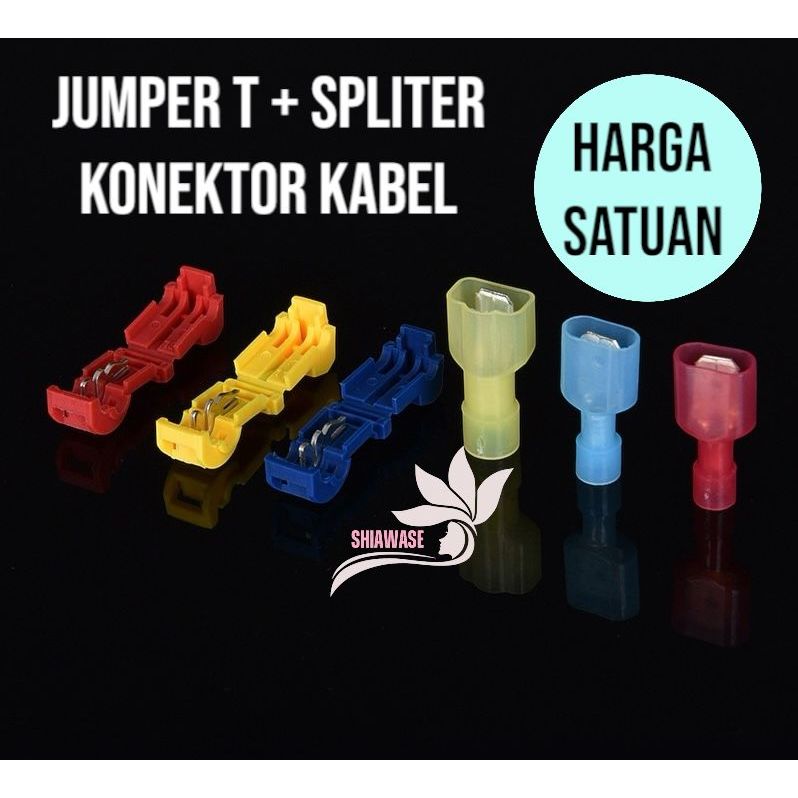 Jual Konektor Kabel T Jumper T Tap Connector Terminal Lock Quick Cable ...