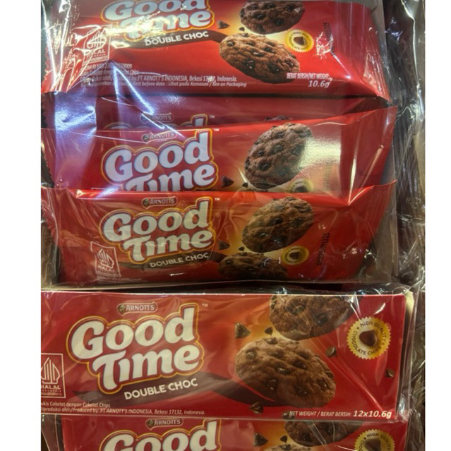 Jual Cookies Good Time Double Choc | Shopee Indonesia