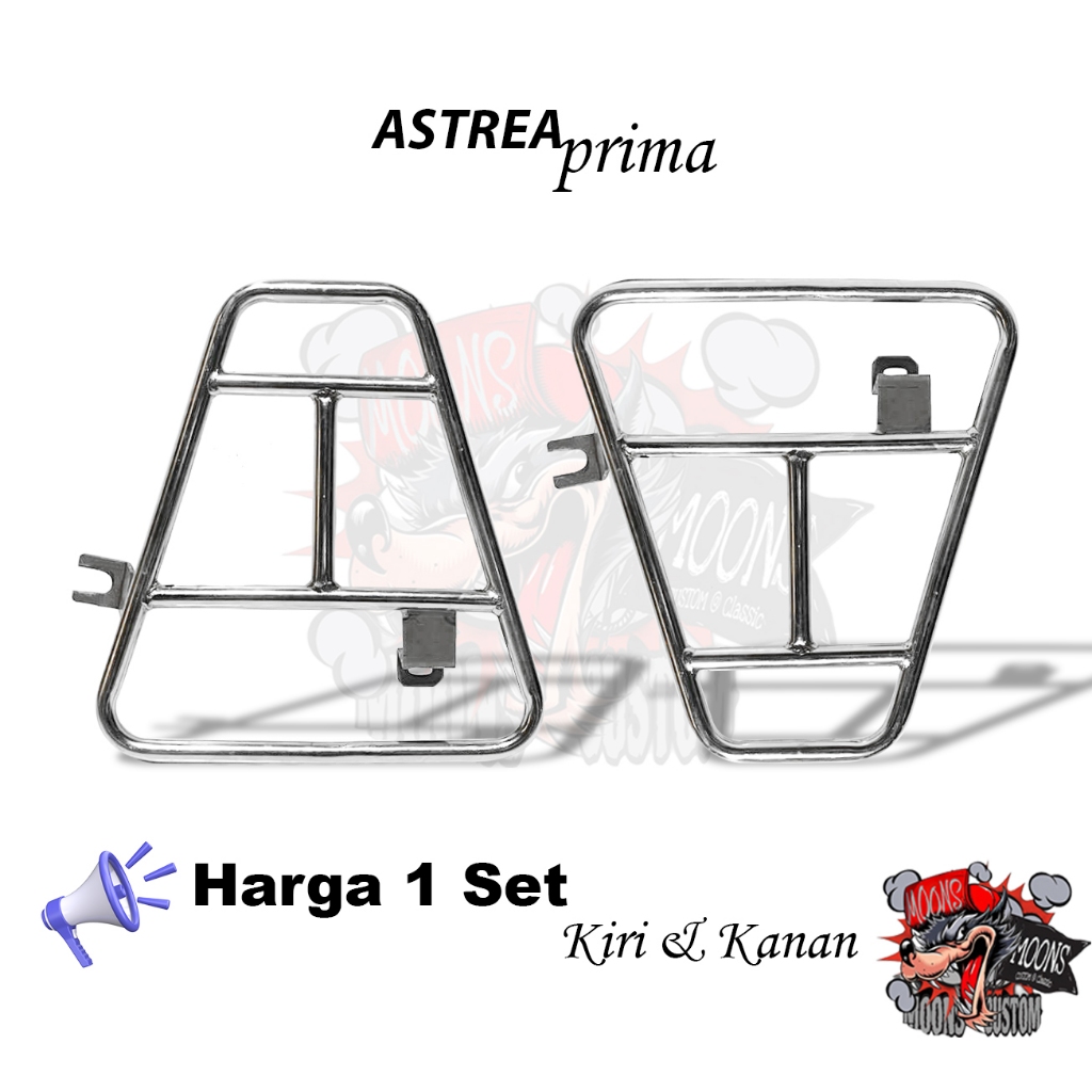 Jual Side Bag Astrea Prima Dudukan Samping Besi Kantong Pnp Prima ...