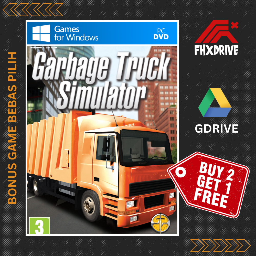 Jual GARBAGE TRUCK SIMULATOR | BELI 2 GRATIS 1 | GAME PC | Shopee Indonesia