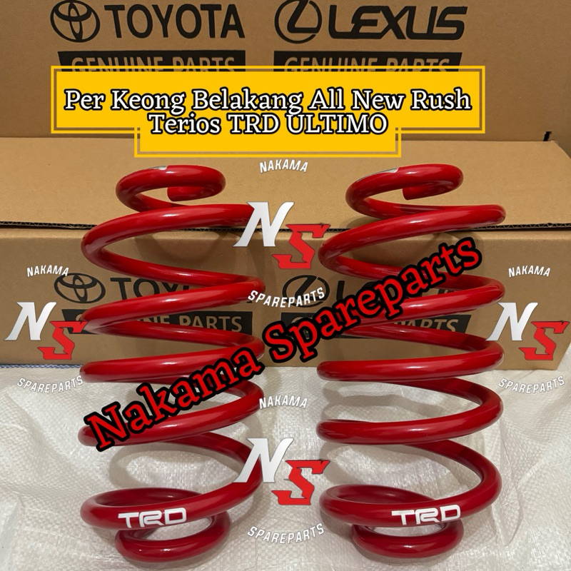 Jual Per Keong Belakang All New Rush Terios TRD ULTIMO | Shopee Indonesia