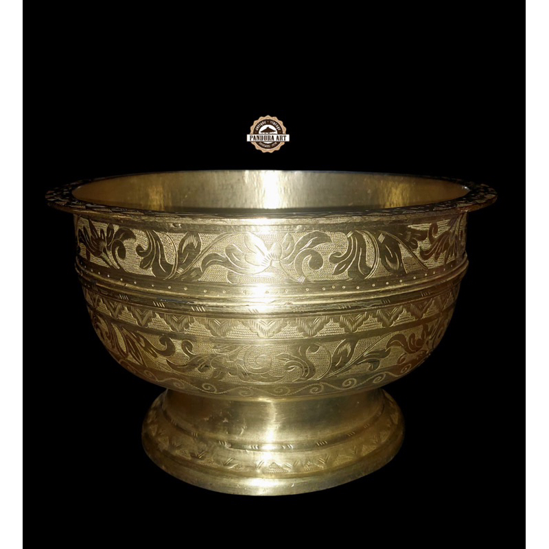 Jual Bokor kuningan ukir CANTIK lawas size BESAR ( B784 ) | Shopee ...