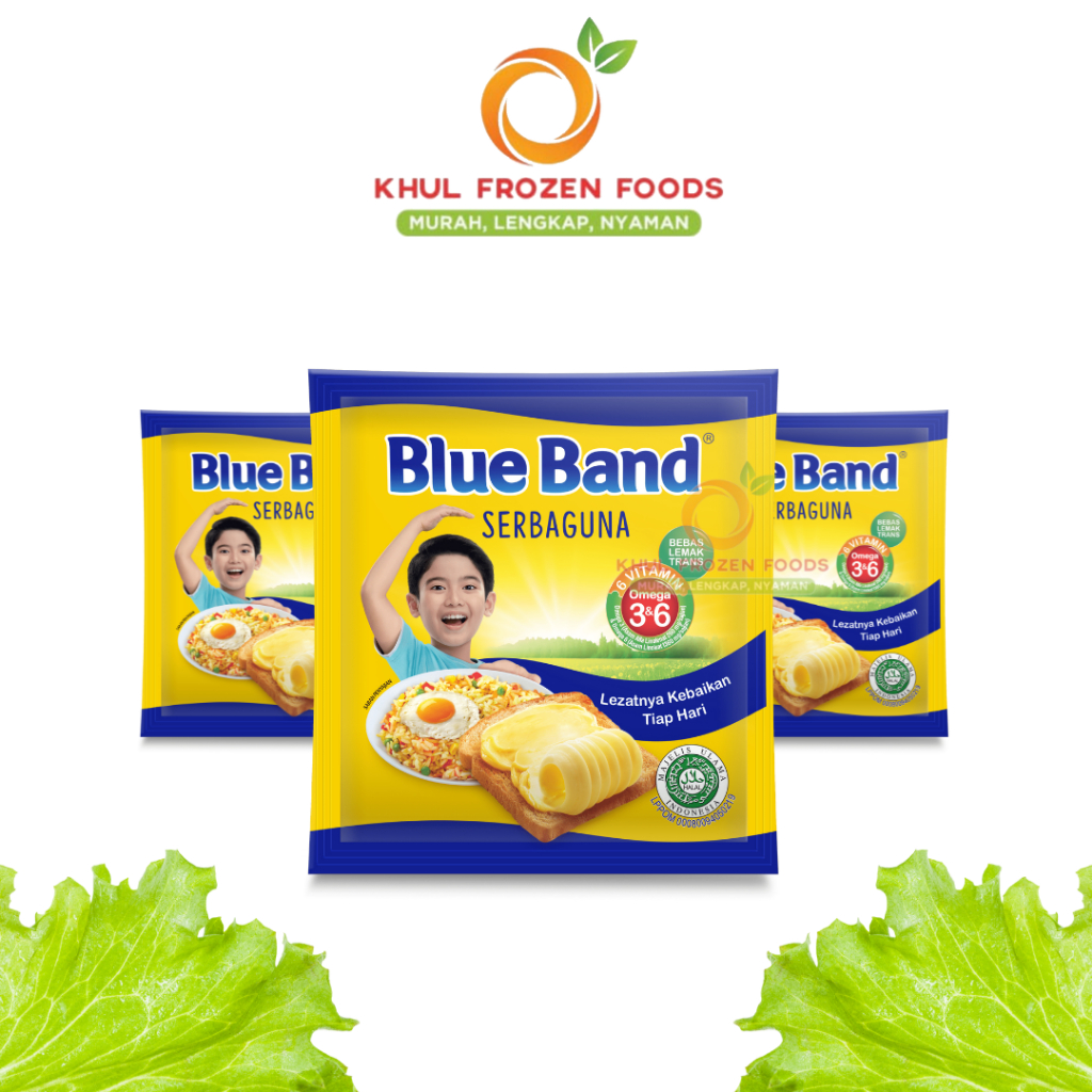 Jual Blue Band Serbaguna Sachet 200 Gr/ BLUE BAND / Mentega serbaguna ...