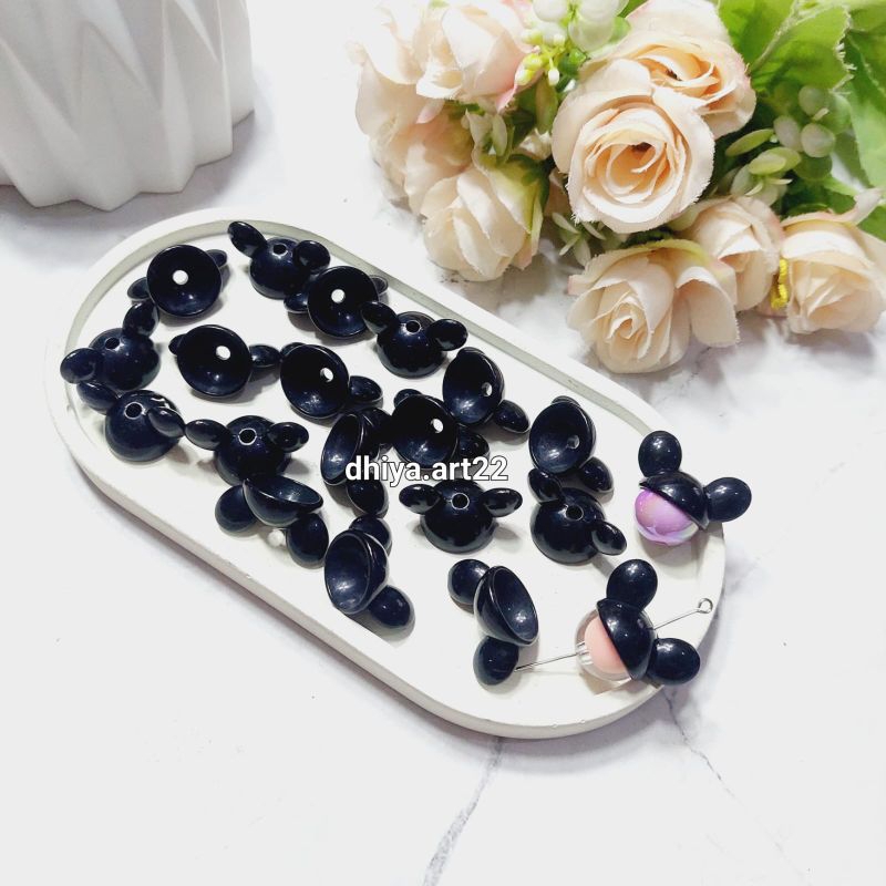 Jual (20 gram) Mote Kepala Topi Mickey Mouse | Shopee Indonesia
