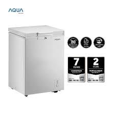 Jual Chest Freezer Box AQUA Kapasitas 100 Liter AQF100GC | Shopee Indonesia