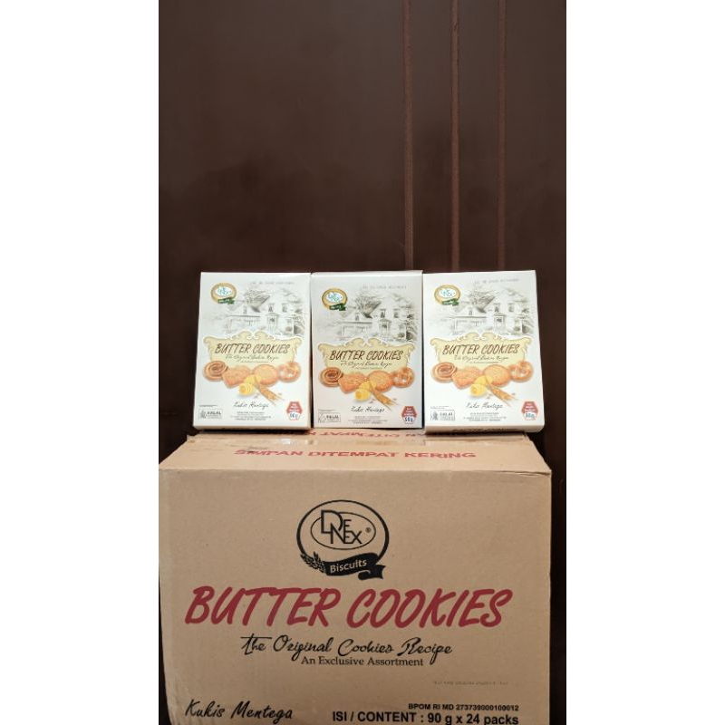 Jual Denex box varian butter cookies dan waferoll | Shopee Indonesia