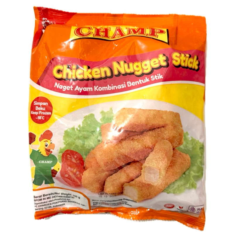 Jual Champ Nugget Ayam Stick 450g | Shopee Indonesia