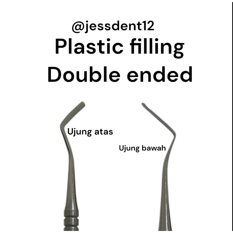 Jual plastik plastis plastic filling instrument composite komposit ...