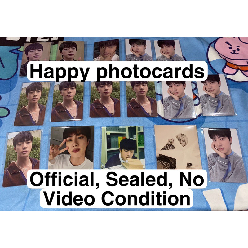 Jual Jin Happy Album PC Photocards | Shopee Indonesia