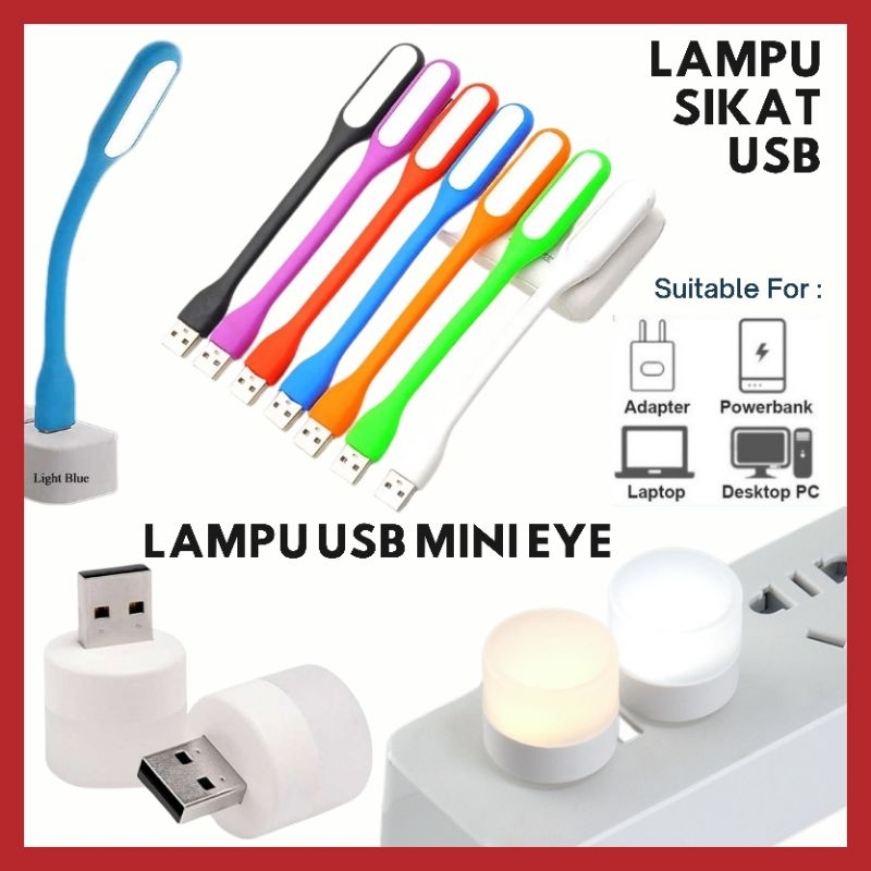 Jual LAMPU SIKAT | LAMPU USB MINI EYE | Shopee Indonesia