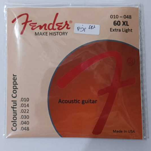 Jual Senar Gitar Fender Warna Warni (colourful) Copper 60XL Extra Light ...