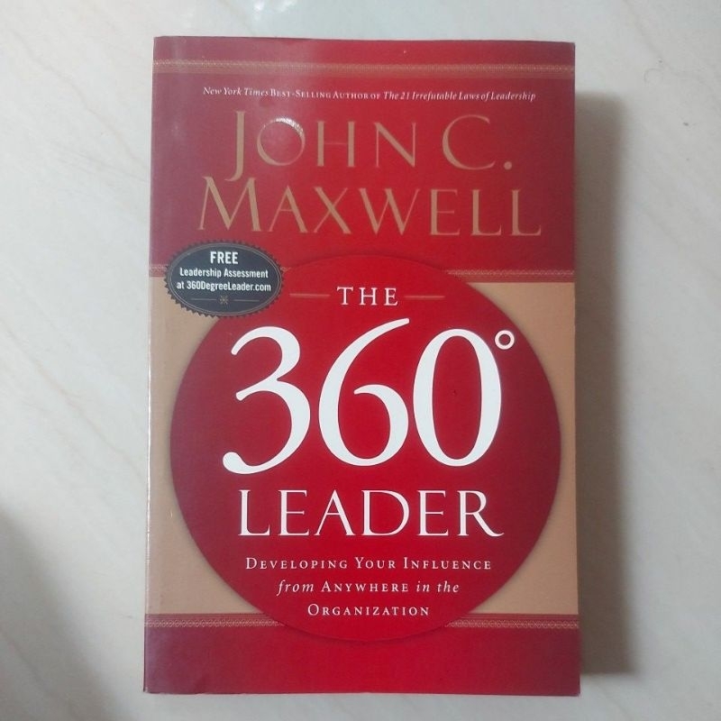 Jual Buku THE 360 LEADER by John C Maxwell Developing Your Influence ...