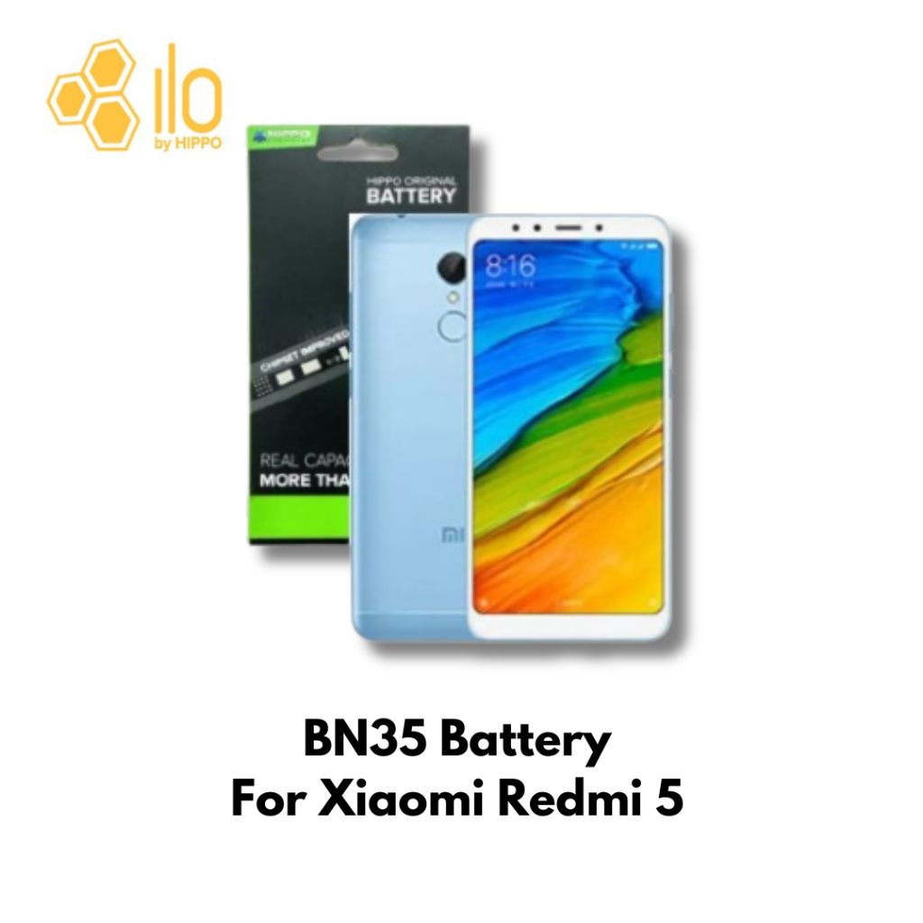 Jual Hippo Baterai Baterry 100% ORI Baterai Xiaomi Xiao Mi Redmi 5 ...
