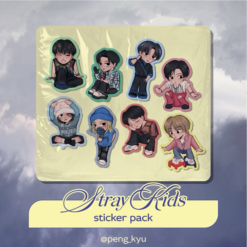 Jual Stray Kids JJAM Sticker Pack by peng_kyu | Shopee Indonesia