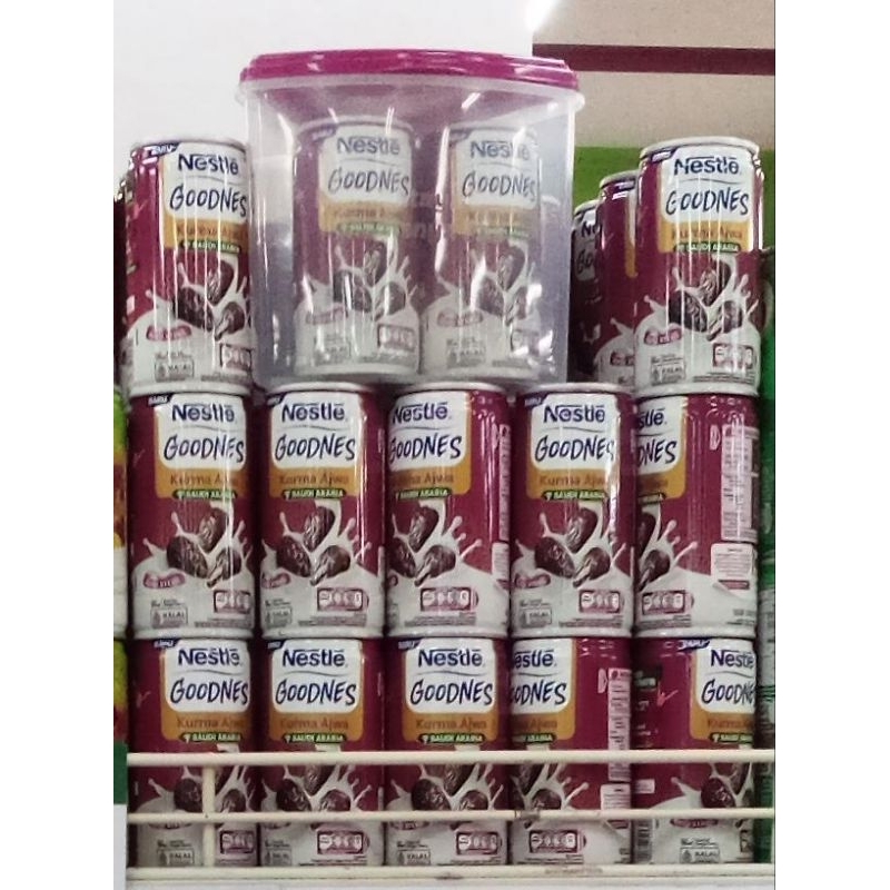 Jual NESTLE GOODNES KURMA AJWA 189ml EXP JANUARI 2026 | Shopee Indonesia