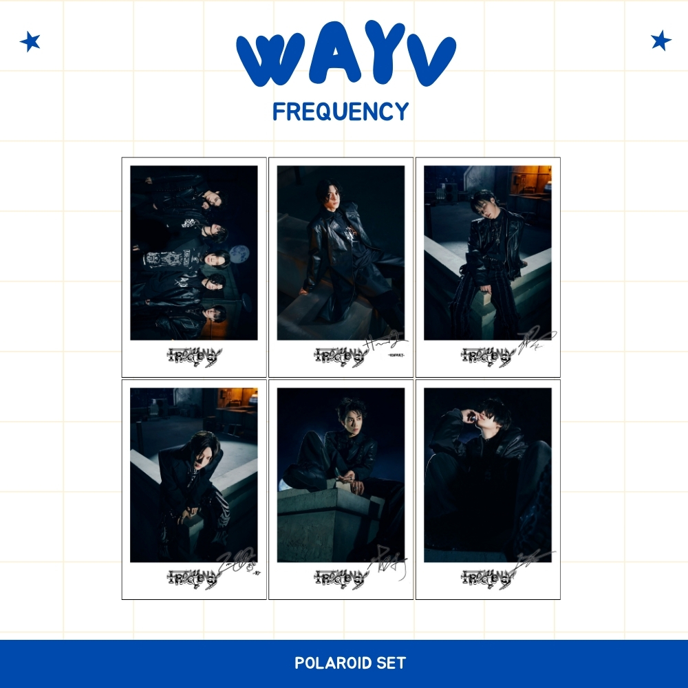 Jual POLAROID WAYV FREQUENCY (ISI 6 PCS + LAMINASI 2 SISI) TANDA TANGAN TTD KPOP PHOTOCARD CARDS ...