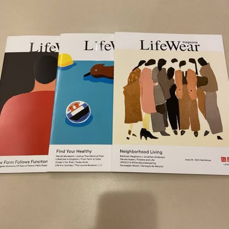Jual Majalah UNIQLO LifeWear Magazine Issue 01 04 05 06 07 08 09 10 ...