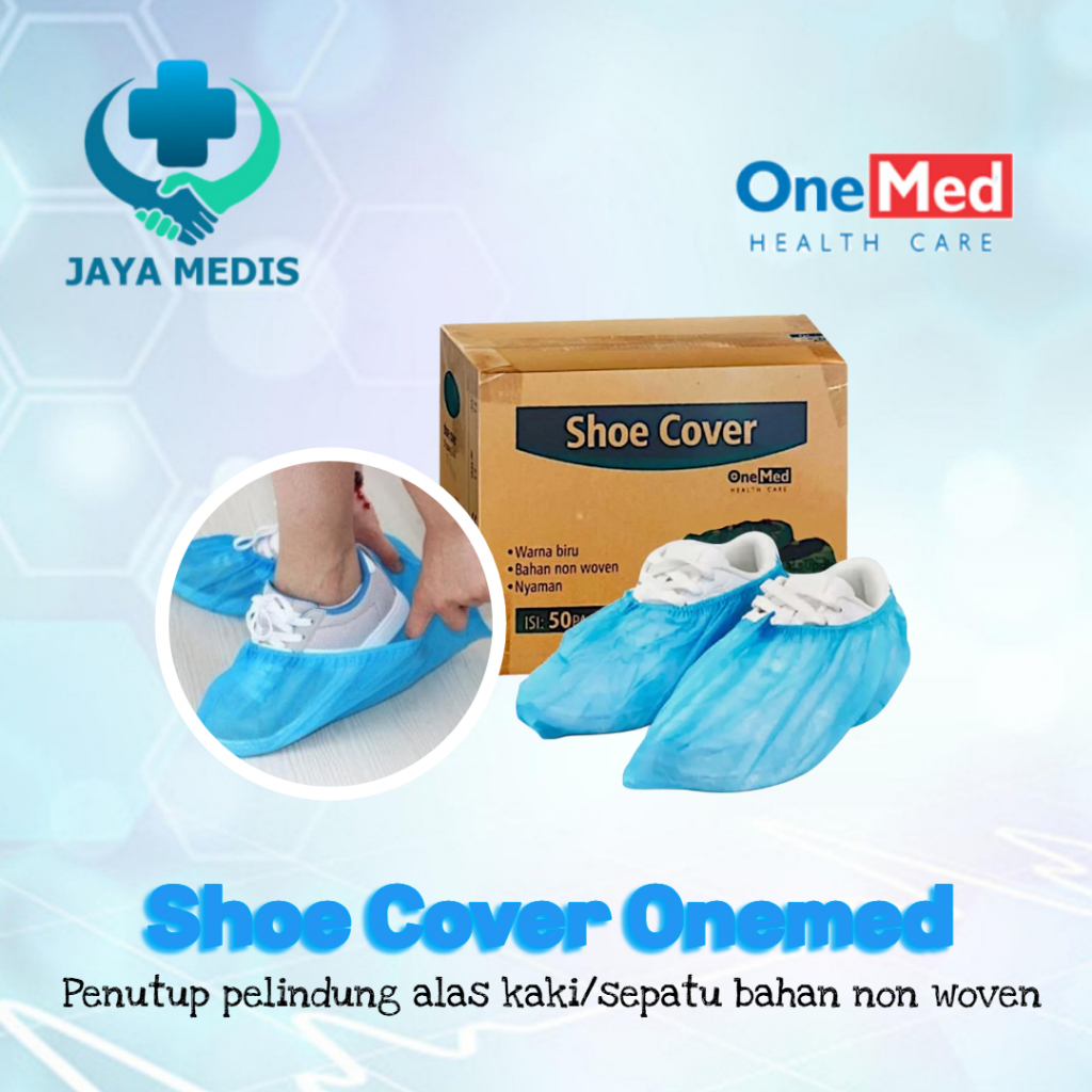 Jual Shoe Cover Onemed Pelindung Alas Kaki Sepatu Ecer Per Pasang ...
