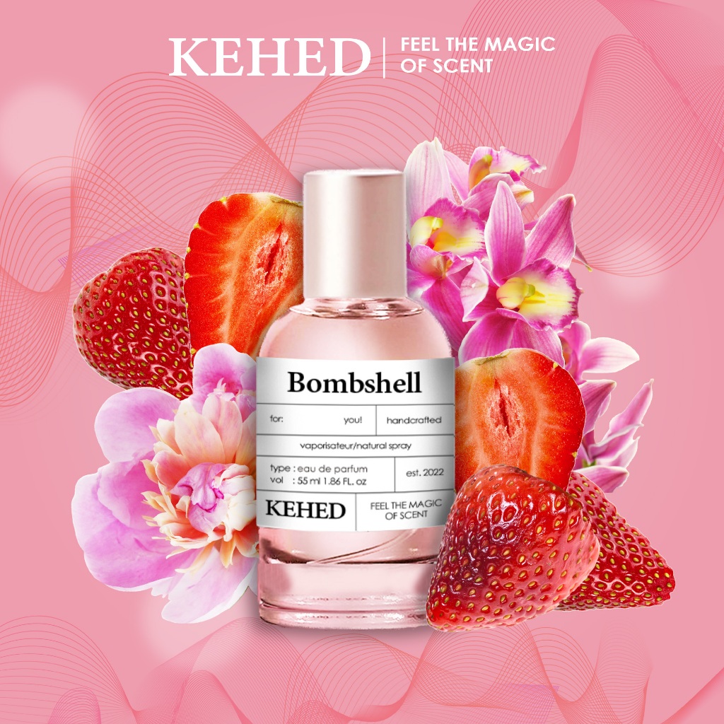 Jual KEHED Parfum Wanita BOMBSHELL Kesukaan Pria Tahan Lama Parfume ...