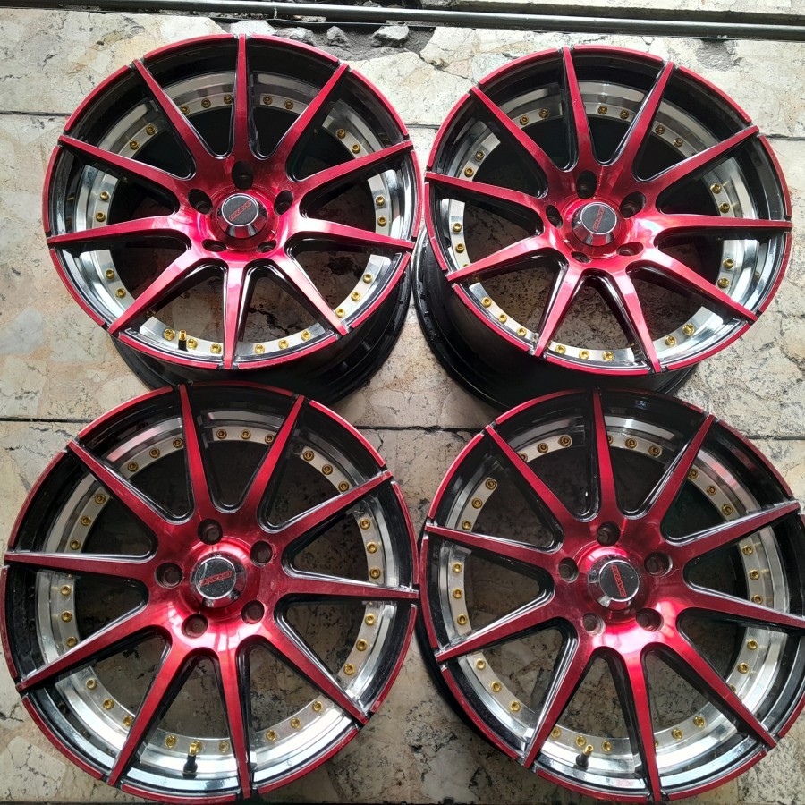Jual Velg Racing Ring 17 Pcd 5x114,3 VOSSEN Lebar 7,5 Murah R17 Mobil INNOVA GRANDAMX XPANDER ...