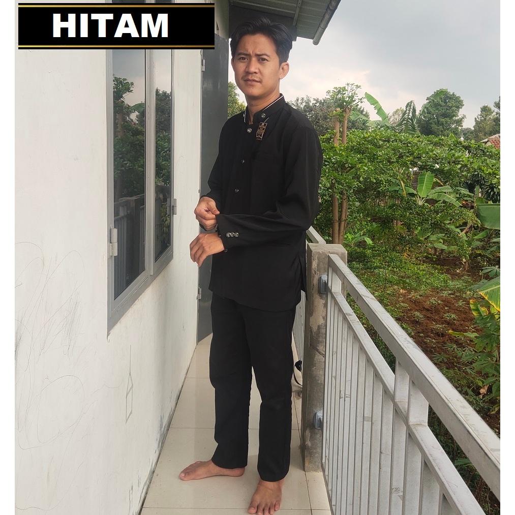 Jual Jasko Polos Jas Koko Pakaian Muslim Pria Bahan Hightwis Premium ...