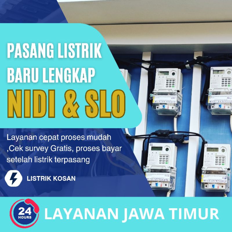 Jual PASANG LISTRIK BARU LENGKAP NIDI SLO JAWA TIMUR | Shopee Indonesia