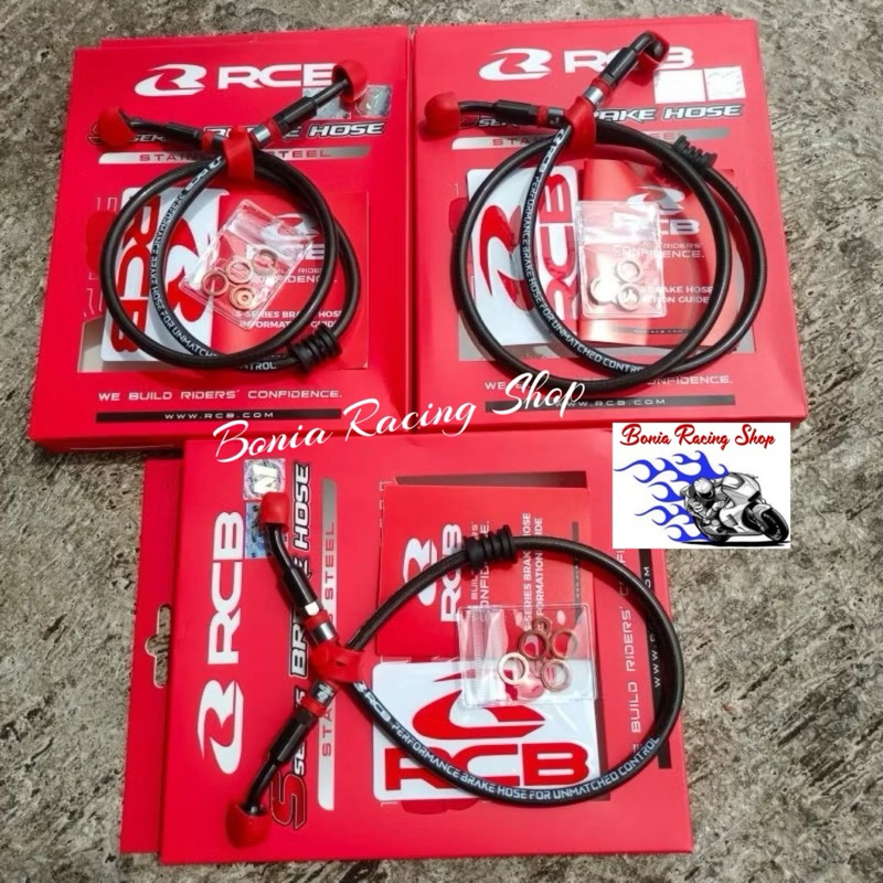 Jual Selang Rem Brake Hose RCB S Series Stainless Steel 480 550 850 950 ...