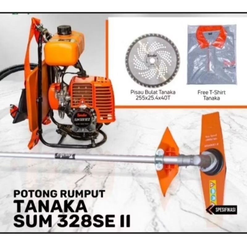 Jual TERMURAHH!!!MESIN POTONG RUMPUT TANAKA 328 SE | Shopee Indonesia