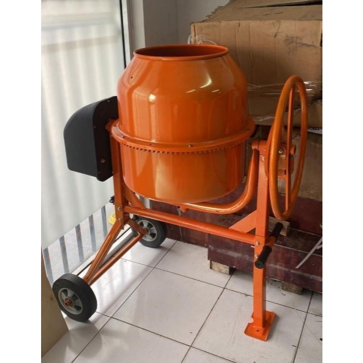 Jual Mesin Pengaduk Semen Elektrik Molen Concrete Mixer 240 Liter Dutec | Shopee Indonesia