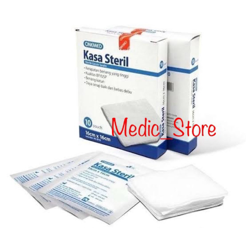 Jual kassa steril OneMed 16x16cm | Shopee Indonesia