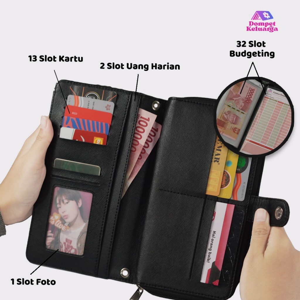 Jual Dompet Keluarga - Dompet Budgeting Pengatur Keuangan Bulanan ...