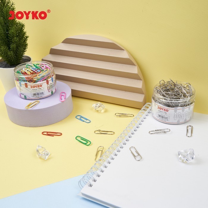 Jual (1TUBE ISI 160PCS)JOYKO PAPERCLIP 474 | Shopee Indonesia