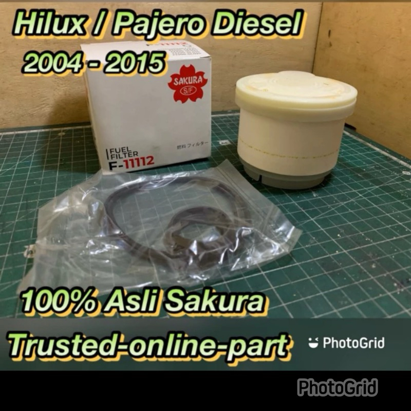 Jual Filter Solar Innova Fortuner Hilux Pajero 2004 - 2015 100% Asli ...